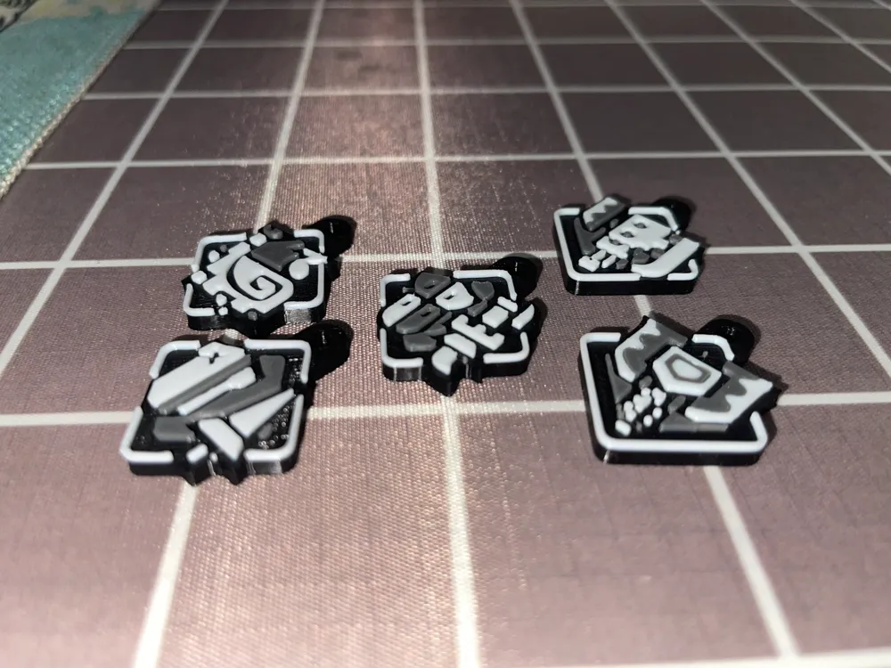 Monster Hunter 14 weapon keychains - Free 3D Print Model - MakerWorld
