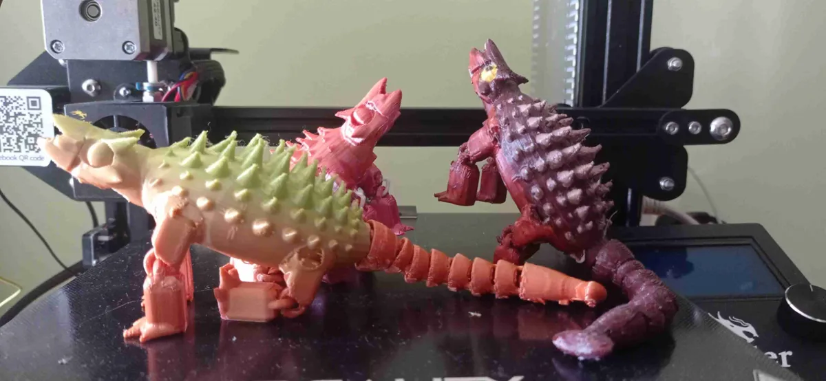Articulated Ankylosaurus by Zona3d MakerWorld: Download Free 3D Models
