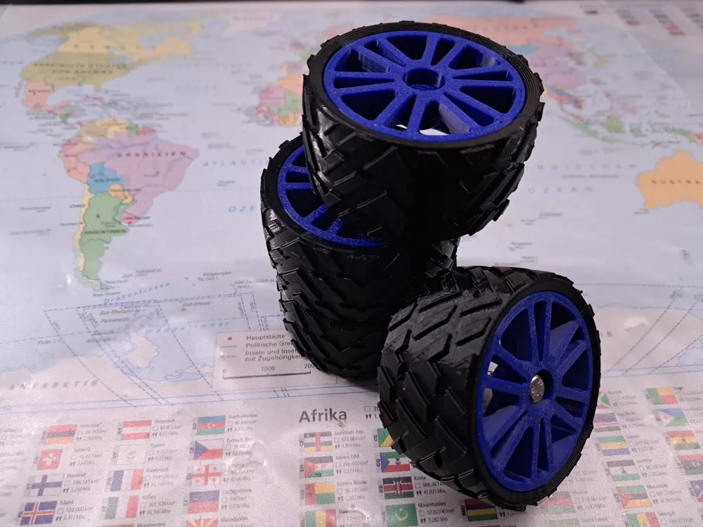 Wheel for 1:10 RC Car - Free 3D Print Model - MakerWorld