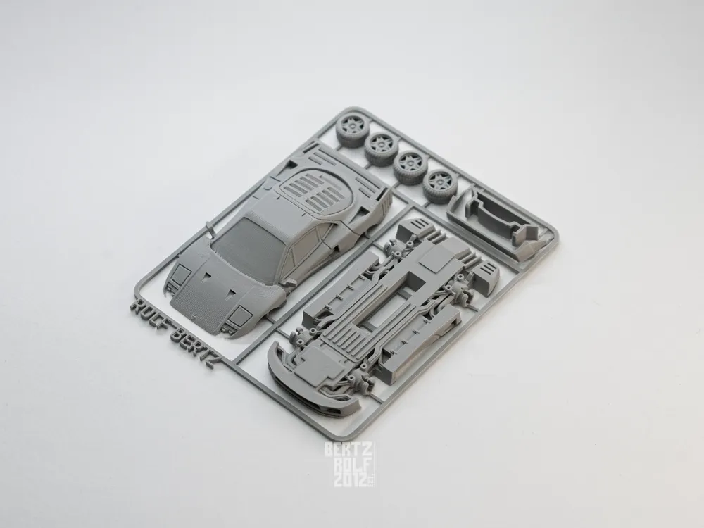 Ferrari F40 & Competizion kit card - Free 3D Print Model - MakerWorld