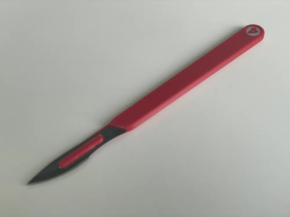 Single use scalpel handle No 4 - Free 3D Print Model - MakerWorld