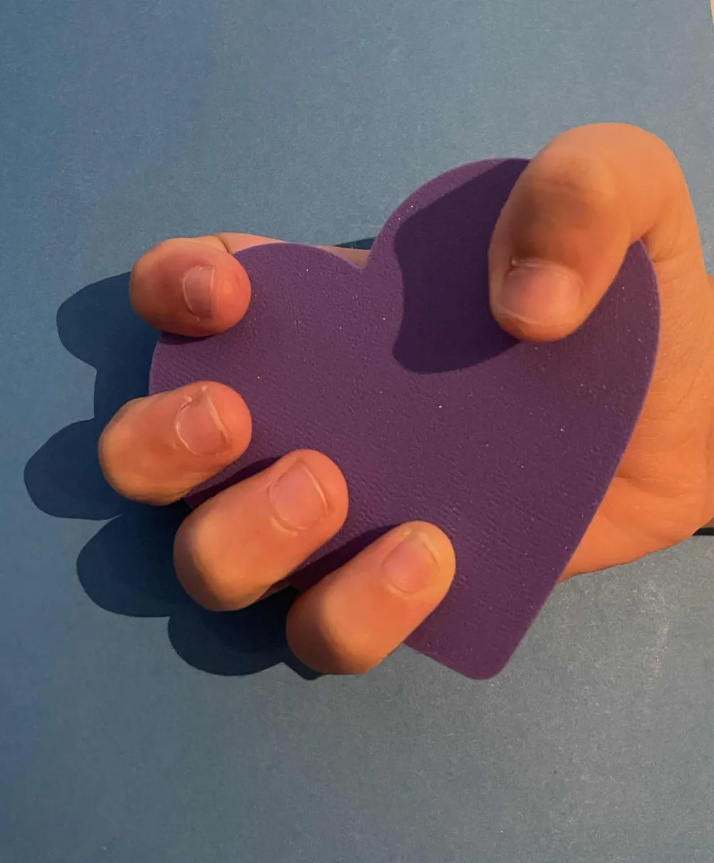 Nailfie Heart Blank - Free 3D Print Model - MakerWorld