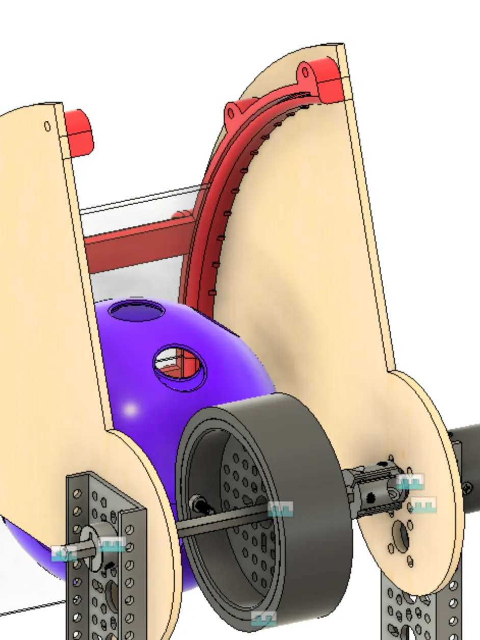 Robotic Hooded Shooter (FTC DECODE) - Free 3D Print Model - MakerWorld