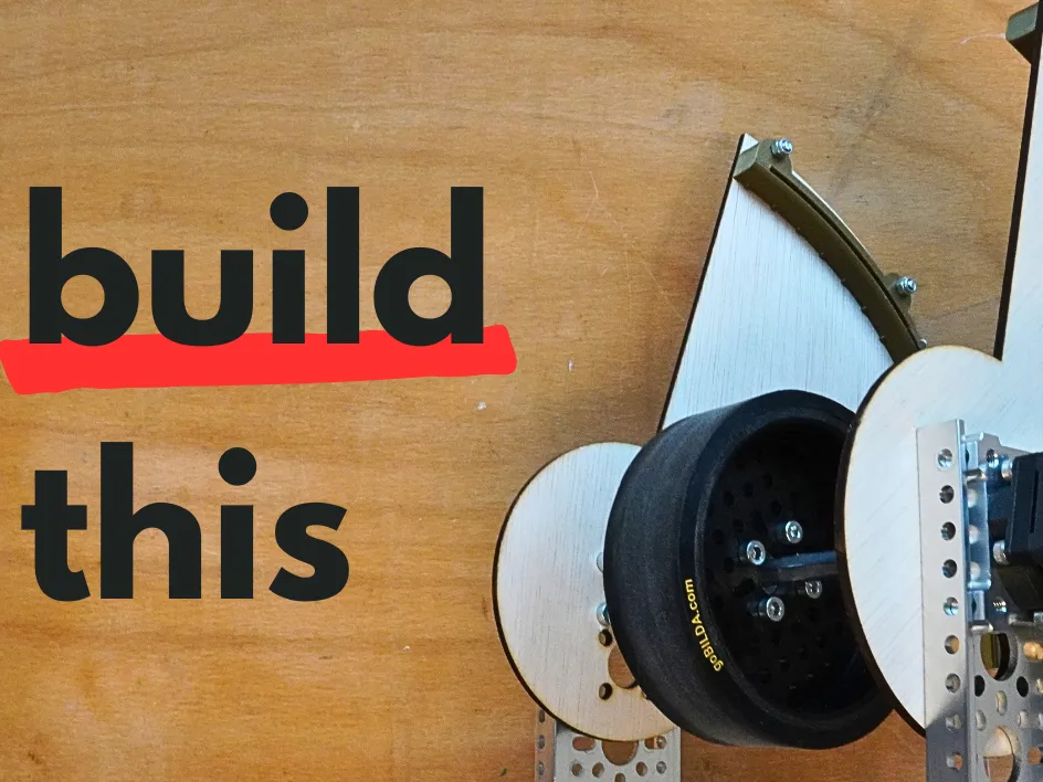 Robotic Hooded Shooter (FTC DECODE) - Free 3D Print Model - MakerWorld