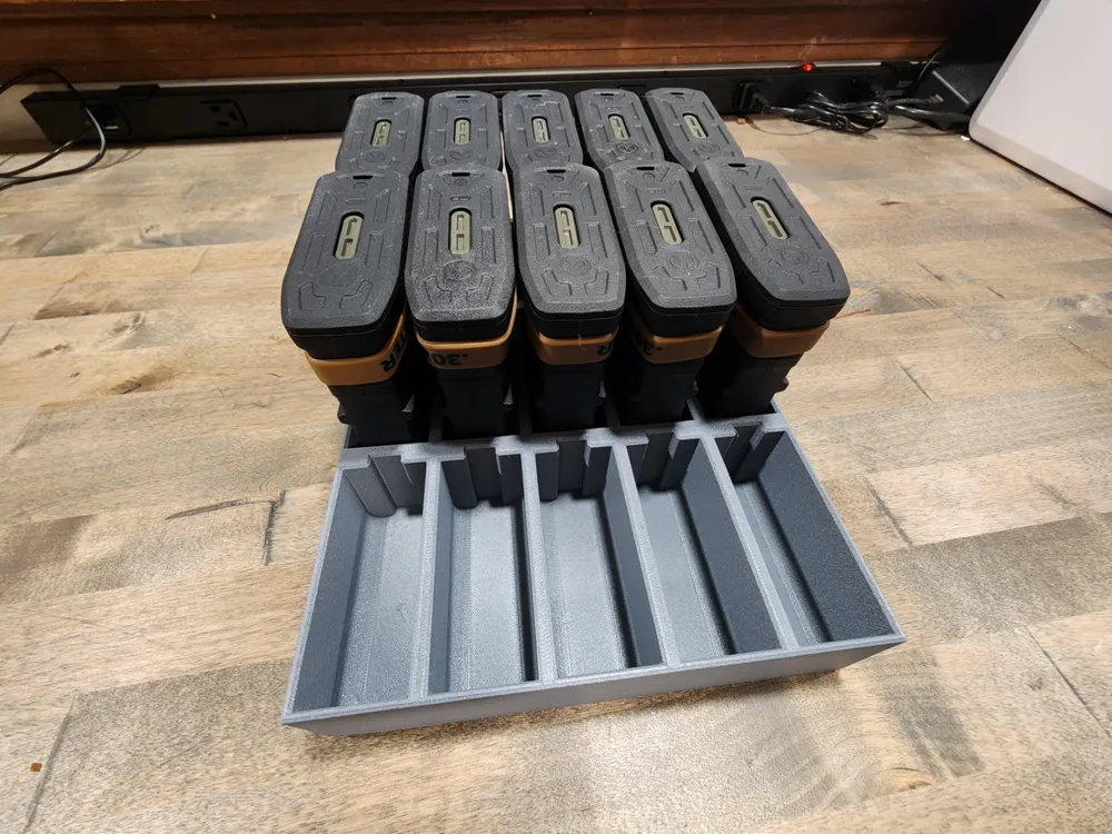 Magpul PMAG LR/SR 7.62/308/6.5CM Magazine Rack by Jake Swartz - MakerWorld