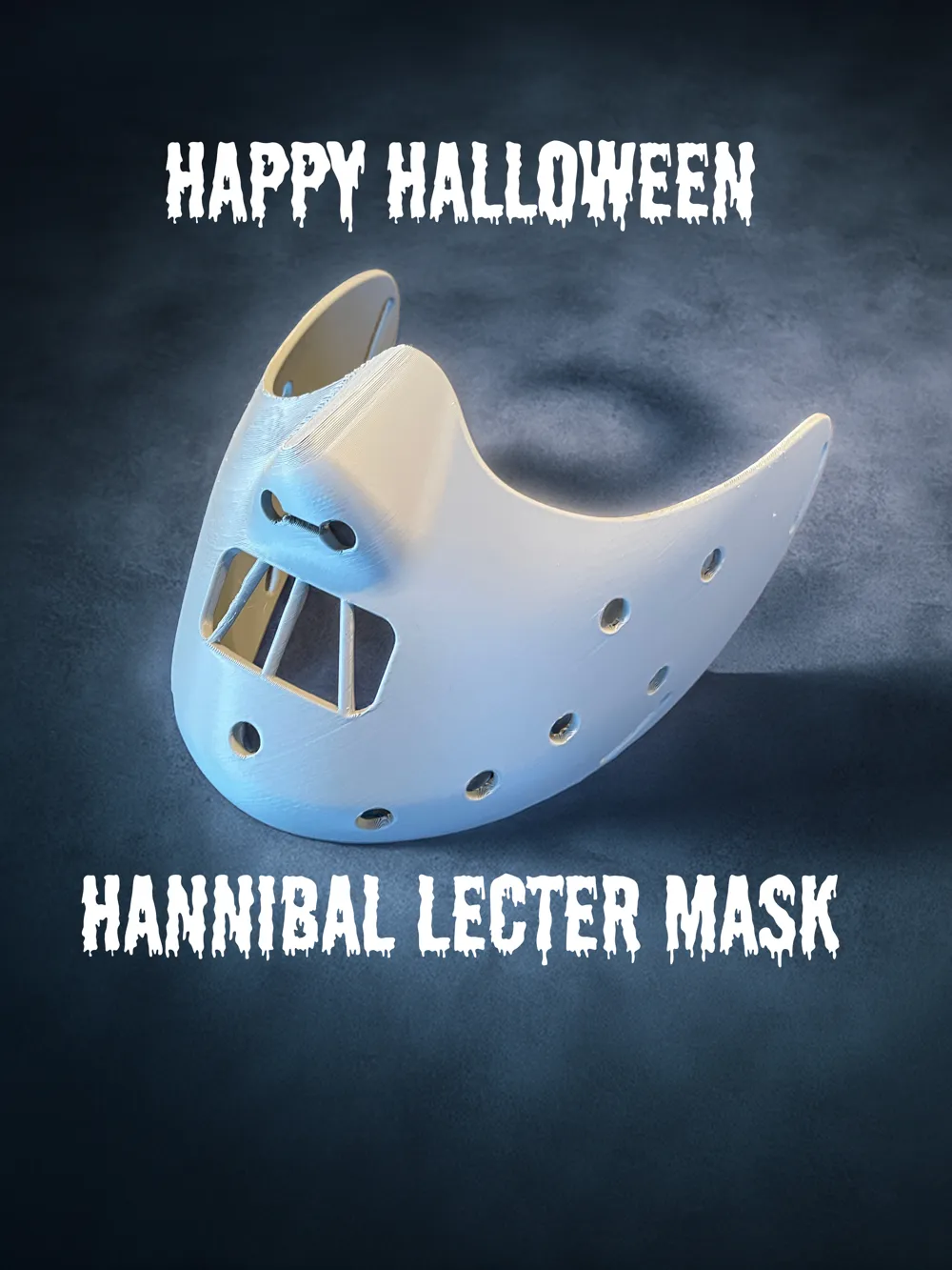 Máscara Hannibal Lecter - Modelo gratuito para impressão 3D - MakerWorld