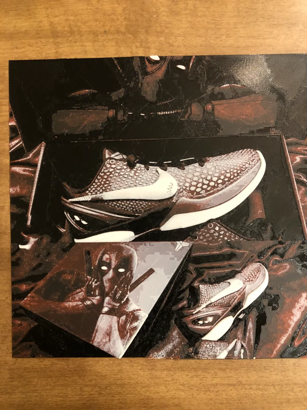 Deadpool nike shoes by anselmoch MakerWorld: Download Free 3D Models