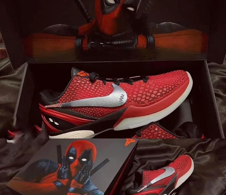 Deadpool nike shoes by anselmoch - MakerWorld