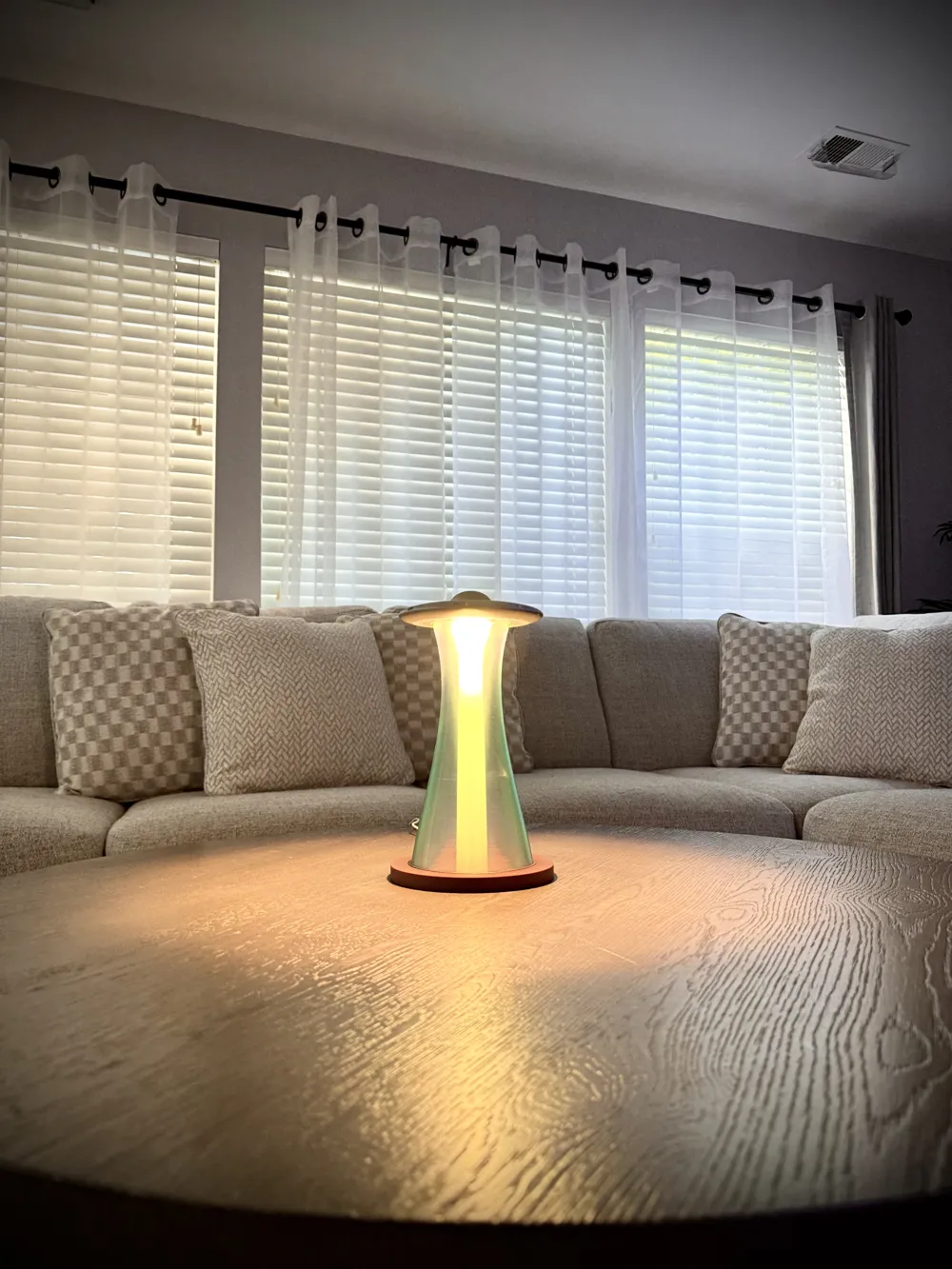 LED Lamp - Translucent UFO Beam Light! by ShapeShift 3D Creations ...