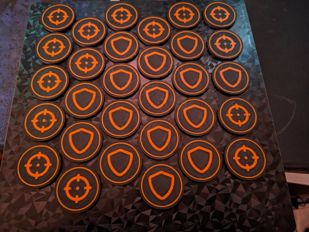 Multicolor Tokens Set by Topik at Printhood.cz - MakerWorld