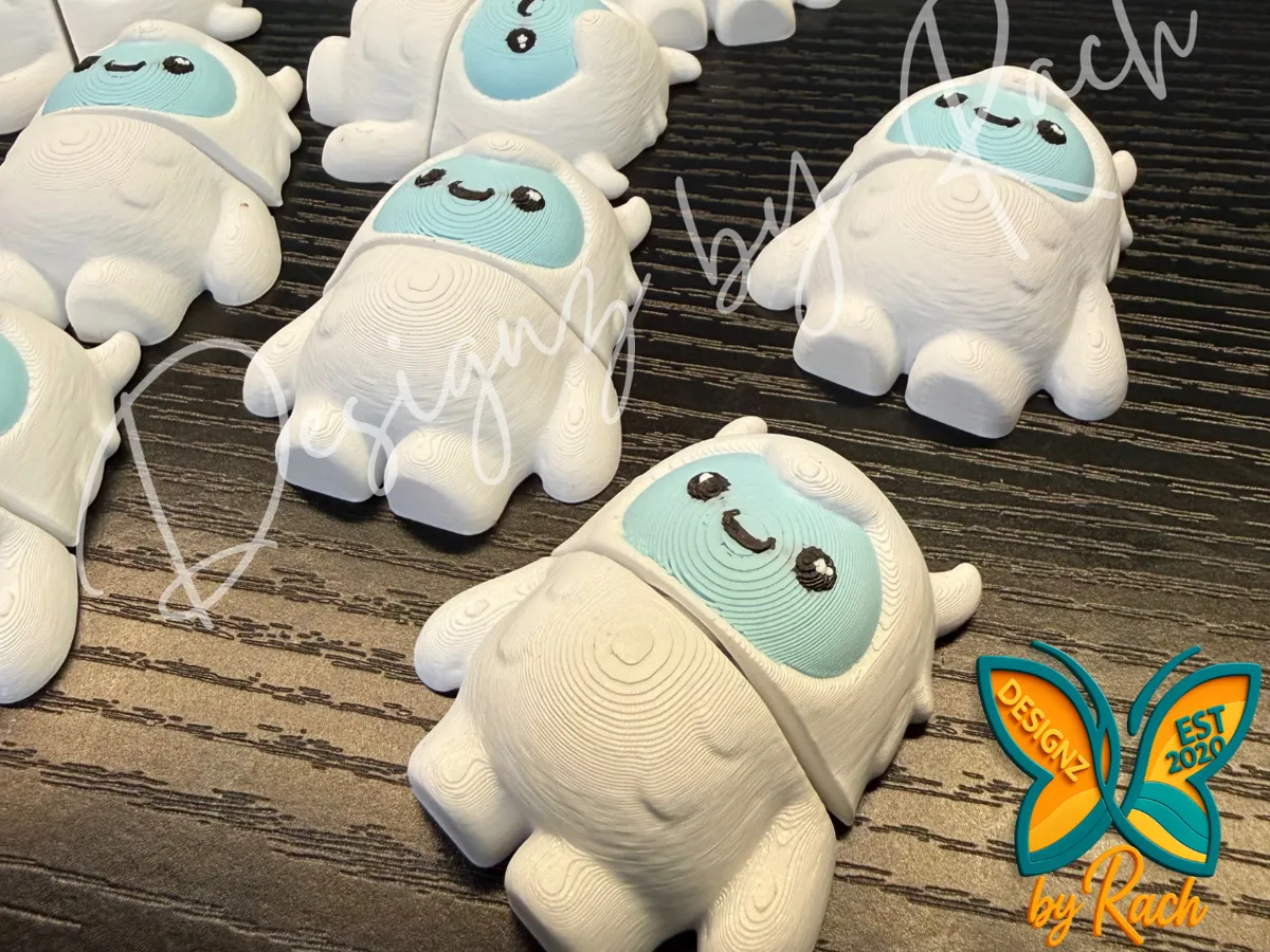 Yeti Fidget Navideño por Designz by Rach MakerWorld: Descarga Modelos ...