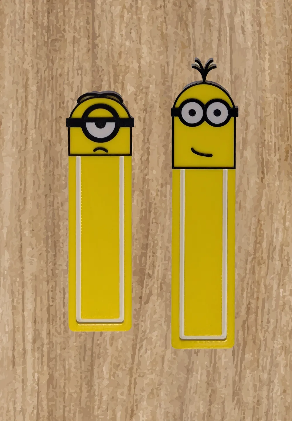 Stuart & Kevin Minion Bookmarks by Kevin - MakerWorld