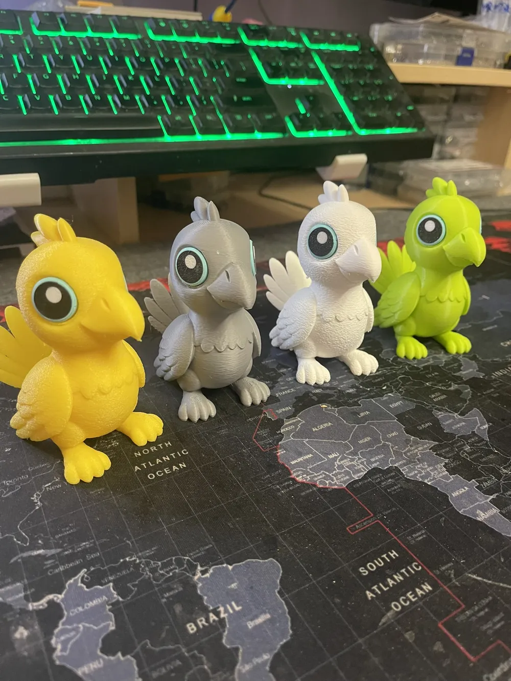 Pássaro Bonitinho – FEATHER (desenho animado, sem AMS) - Modelo ...