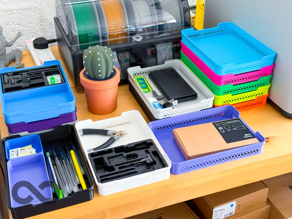 Stacking Organiser Trays - Tools, Crafting - Free 3D Print Model ...