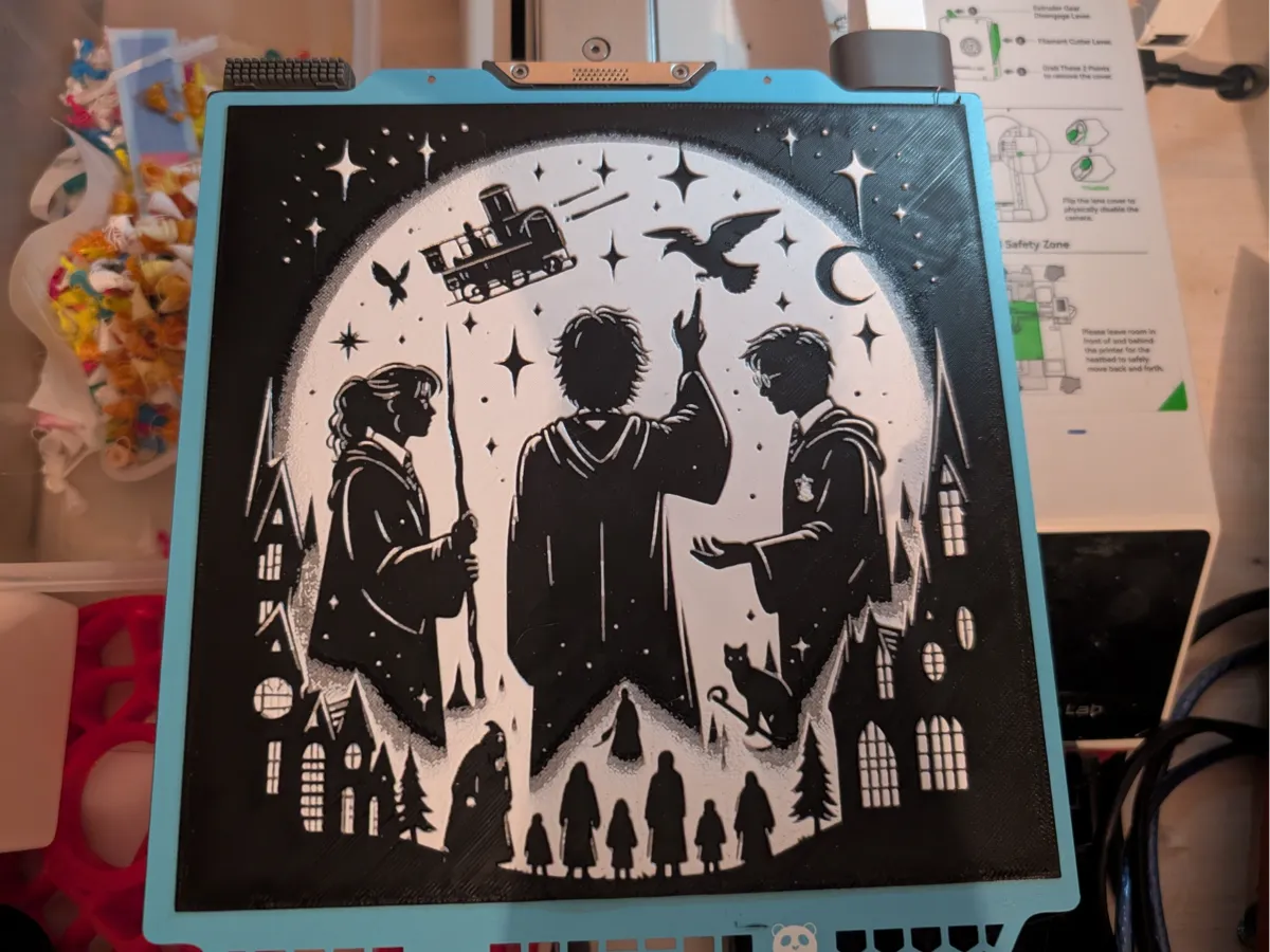 Harry Potter HueForge - Modelo gratuito para impressão 3D - MakerWorld