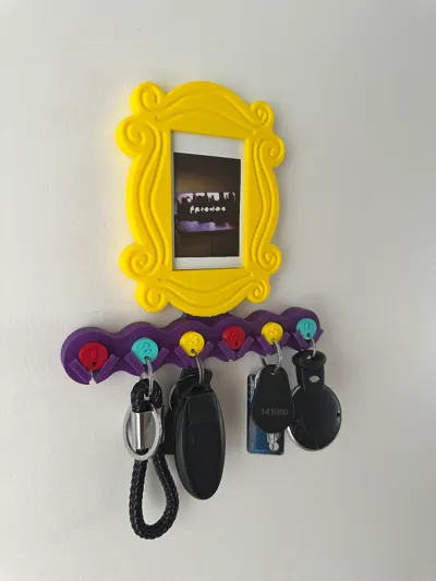 Friends Themed Key Holder With Polaroid Display by LADAKA DESIGNS ...