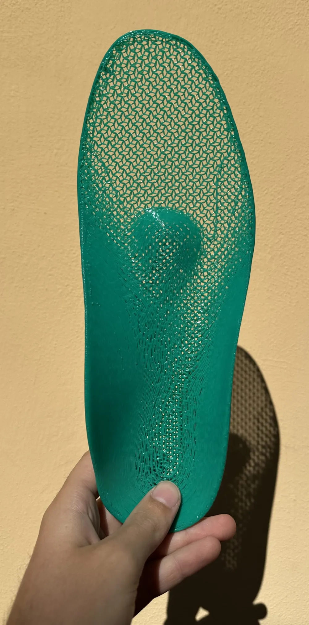 Breathable TPU orthopedic insole, gyroid - Free 3D Print Model - MakerWorld