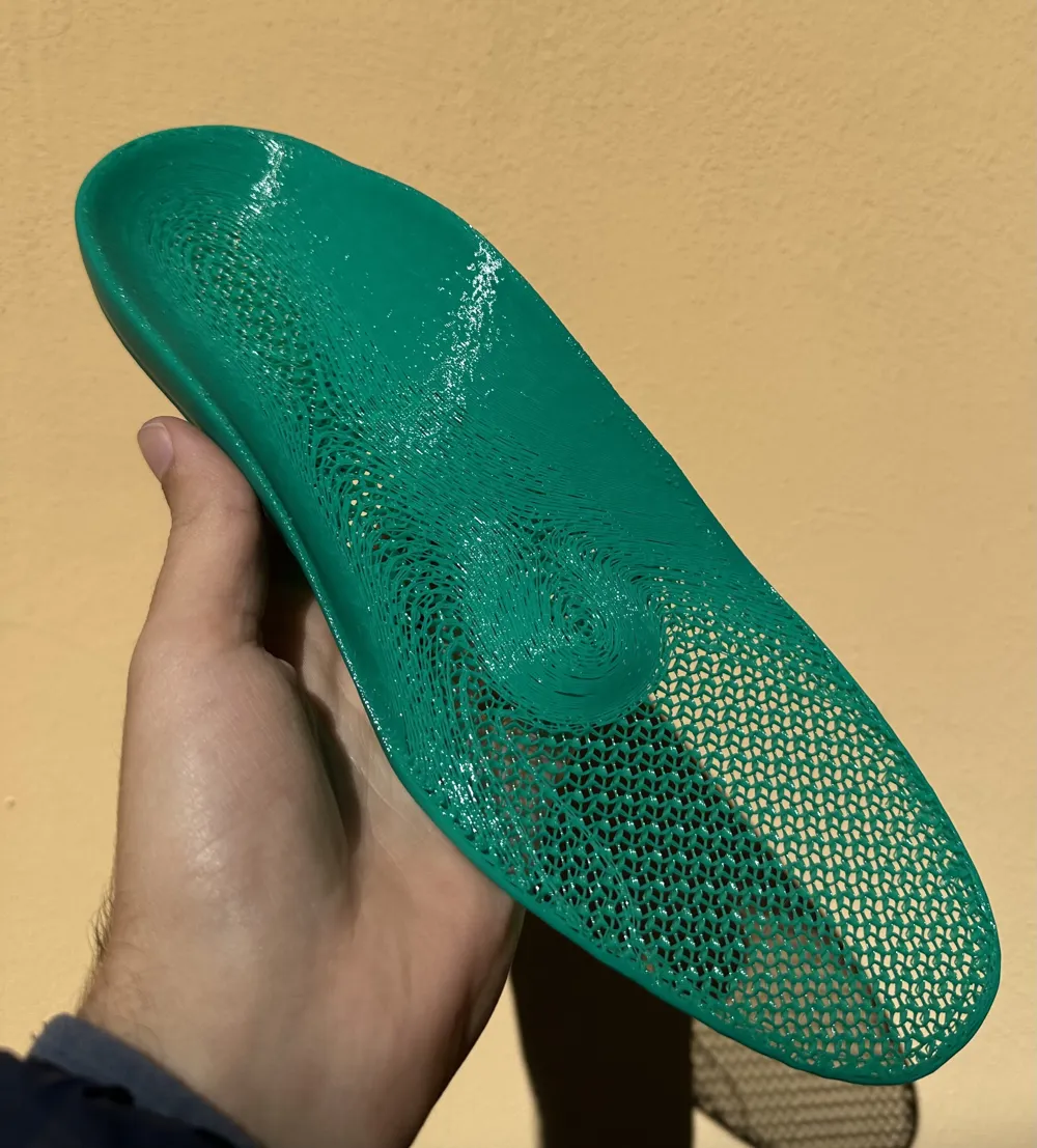 Breathable TPU orthopedic insole, gyroid - Free 3D Print Model - MakerWorld