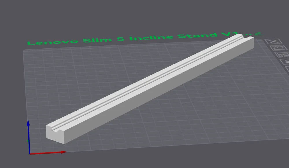 Lenovo Slim 5 Incline Stand V1.2 by m9jxhtq5s7 - MakerWorld