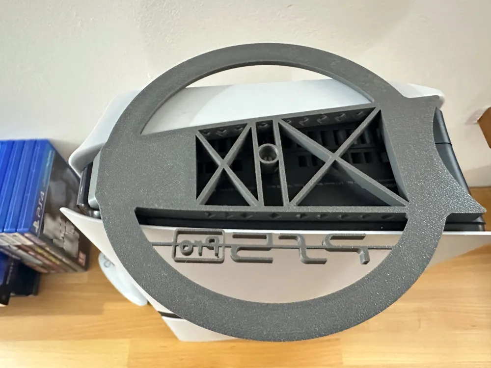 PS5 Pro Stand - Free 3D Print Model - MakerWorld