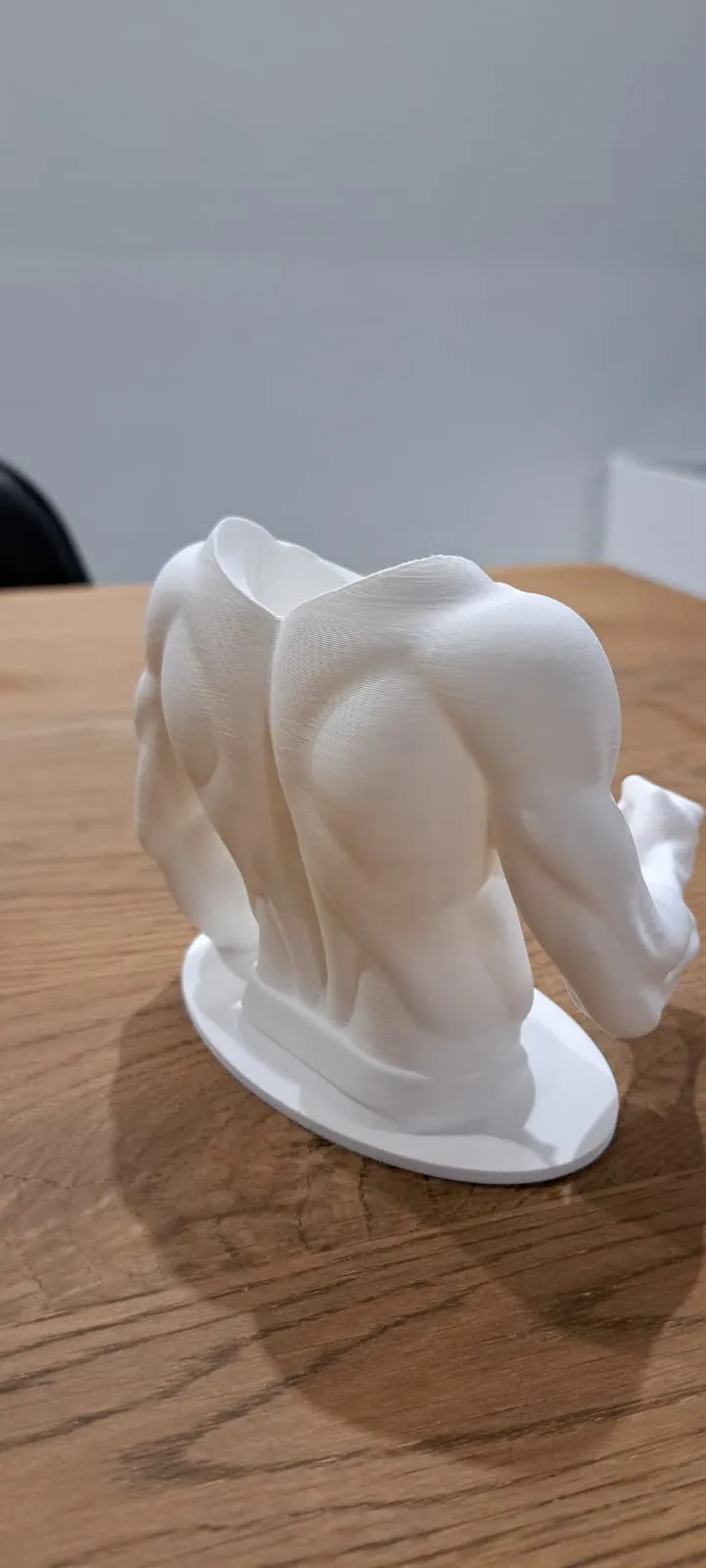 Fitness male pen brush holder - Free 3D Print Model - MakerWorld