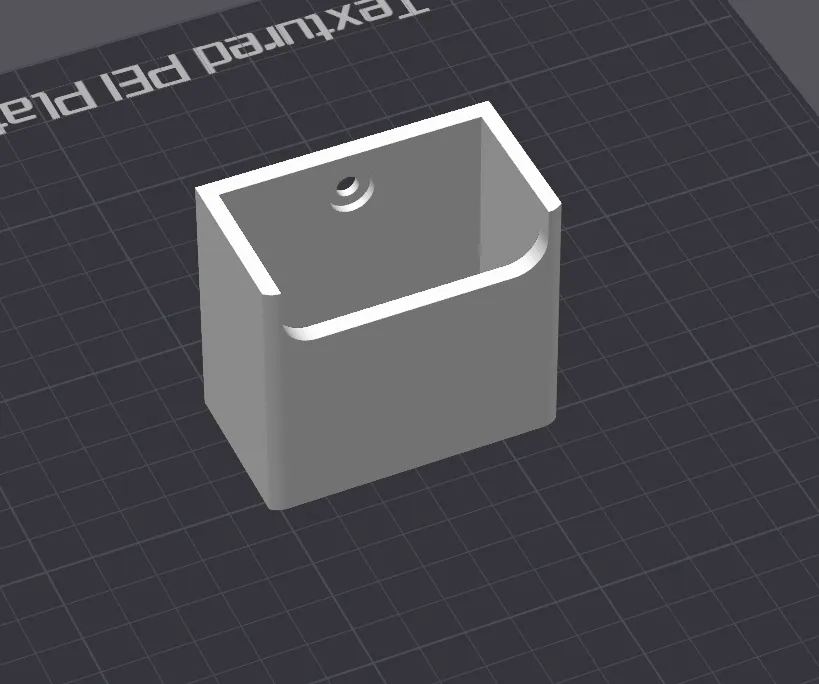 Screwable TV remote holder by Jarppi MakerWorld: Download Free 3D Models
