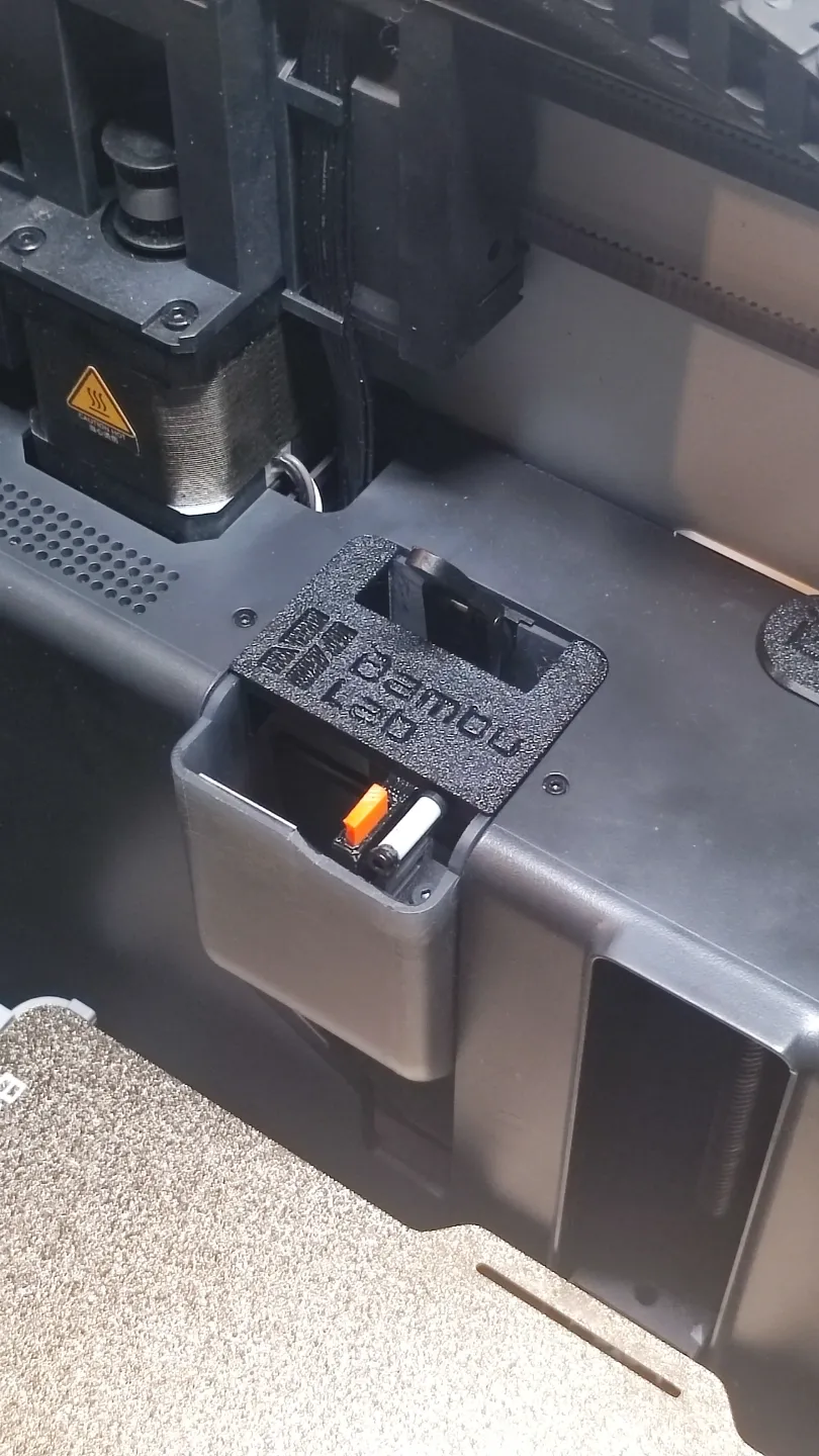 PURGE CHUTE COVER WITH SILICON NOZZLE WIPER - Free 3D Print Model ...