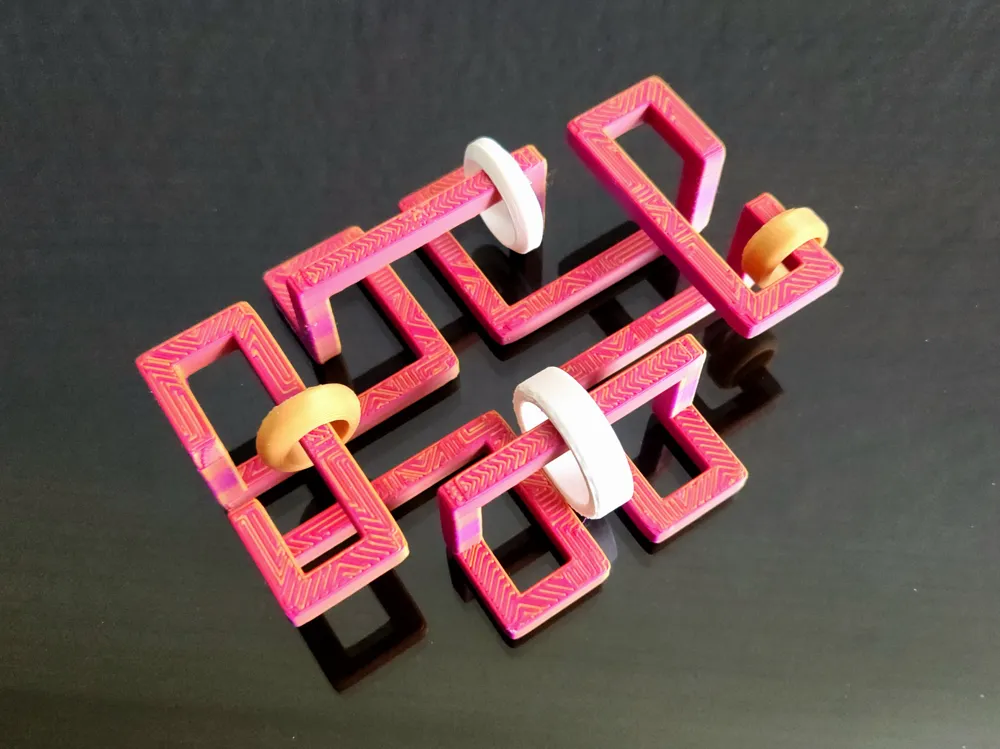 Infinity Fidget Set - Print in Place - Free 3D Print Model - MakerWorld