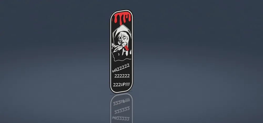 Scary movie ghostface headset lightbox faceplate by 3DealityDesigns24 ...