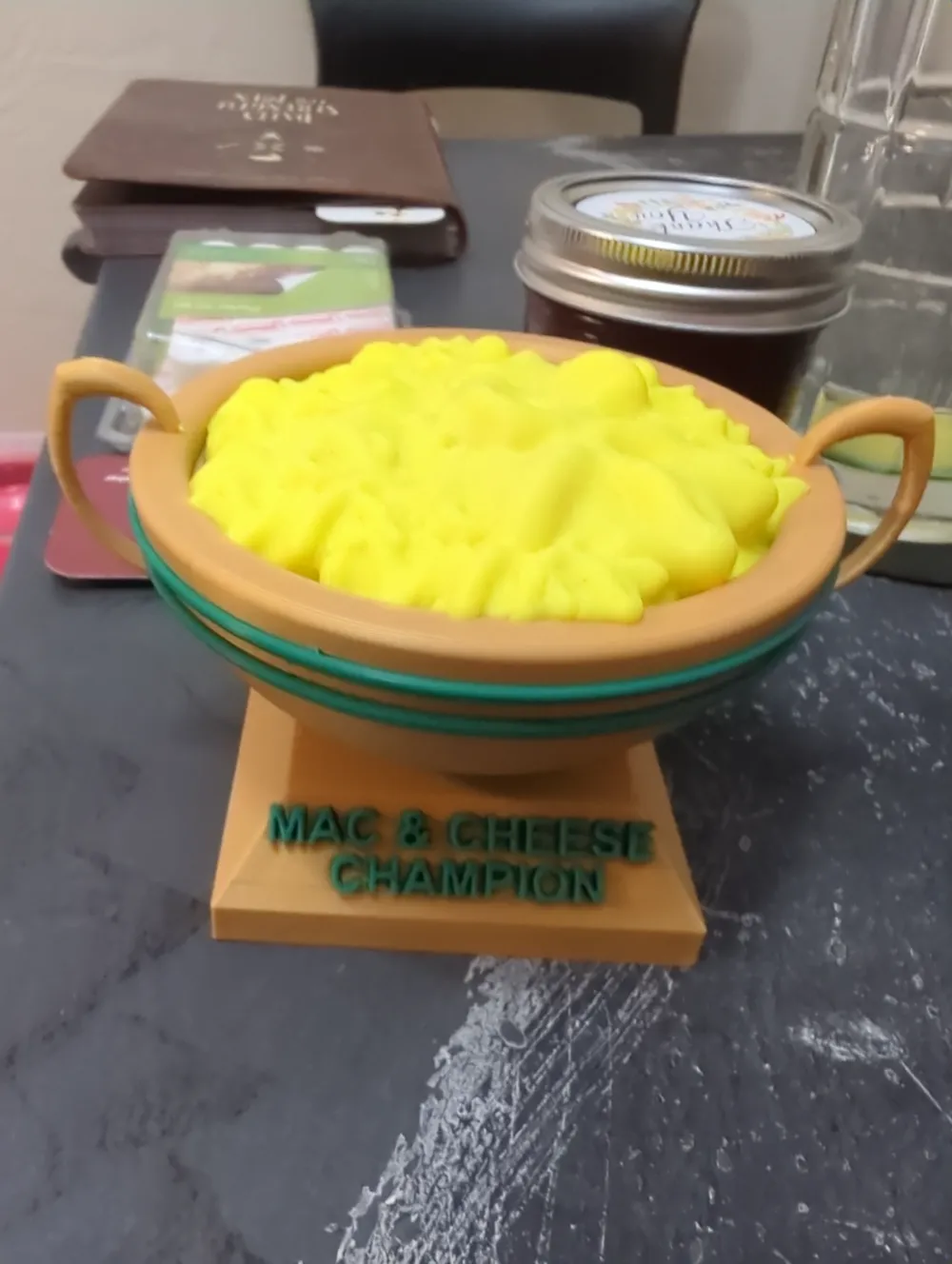Mac and Cheese Champion Trophy by CMB3D_Designs MakerWorld: Download ...