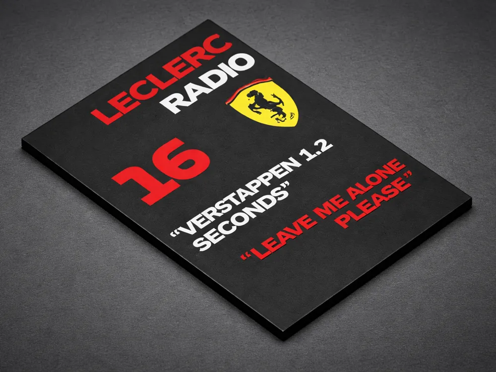 TEAM RADIO LECLERC 01 (2025) - Free 3D Print Model - MakerWorld