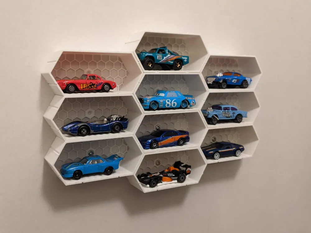 Modular hotwheels wall and/or table display - Free 3D Print Model ...