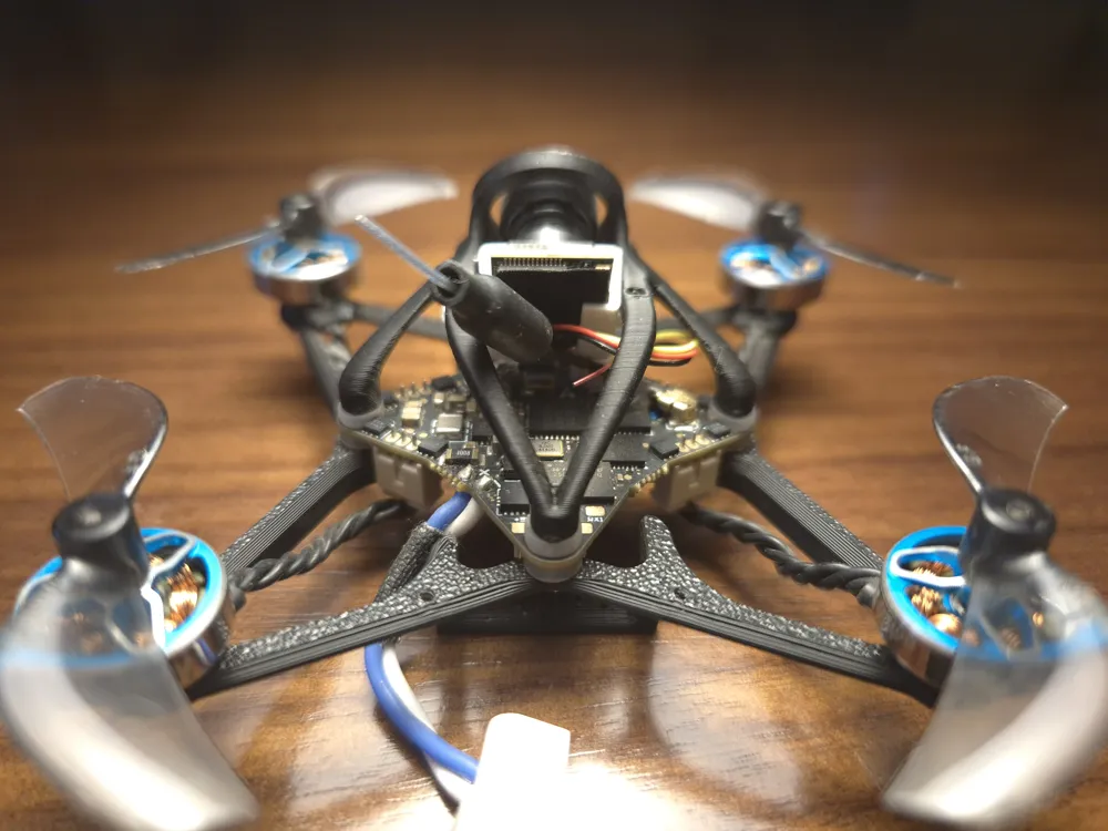 LIGHT small tiny whoop fpv drone frame prop guards - Free 3D Print ...
