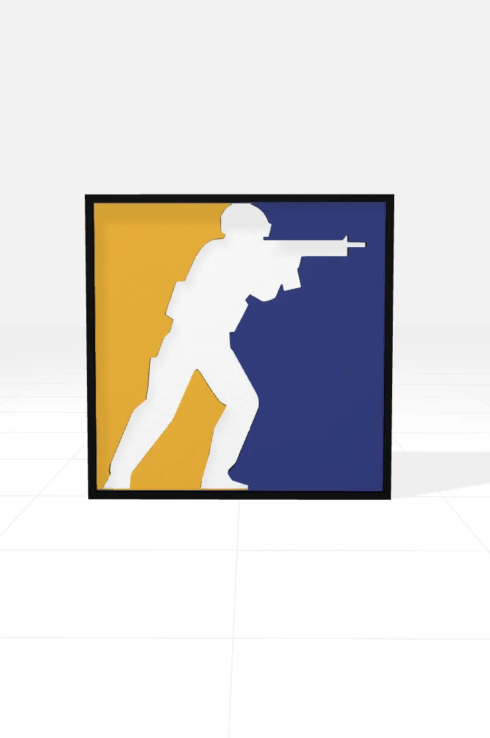 CS2 Counter Strike 2 Shadow Box by tsarrrstudio - MakerWorld