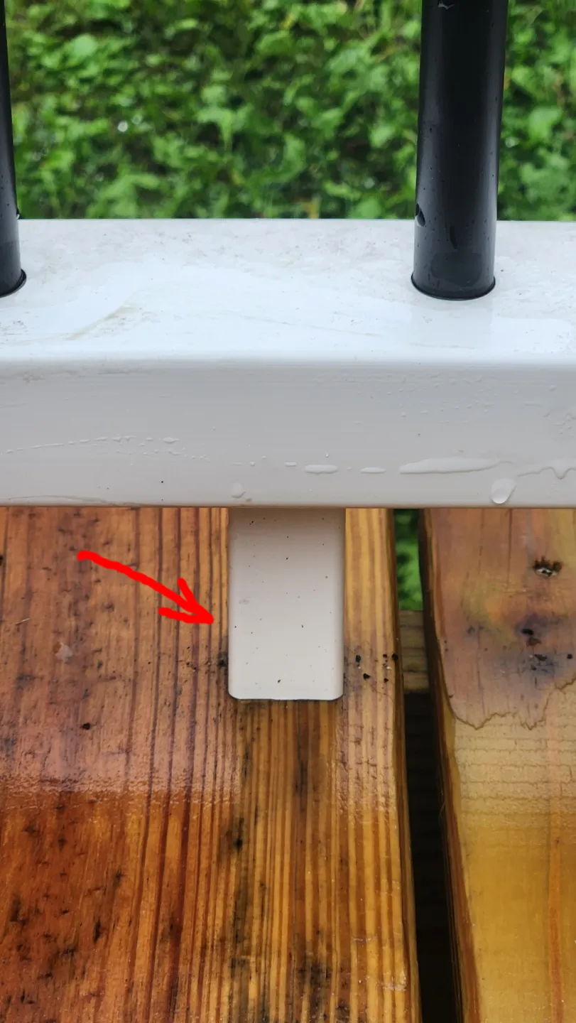 Support for Vinyl Deck Railings by Gizmos Widgets - MakerWorld