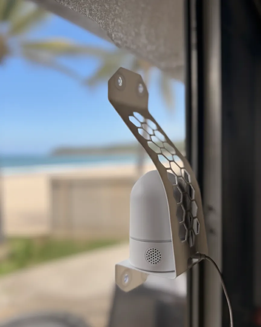 Eufy Security Camera Window Mount Cage - Free 3D Print Model - MakerWorld