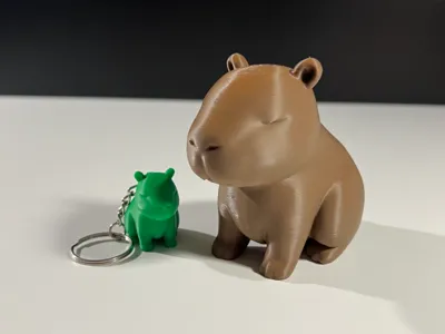 Cute Capybara Sculpt by SolidG MakerWorld: Download Free 3D Models