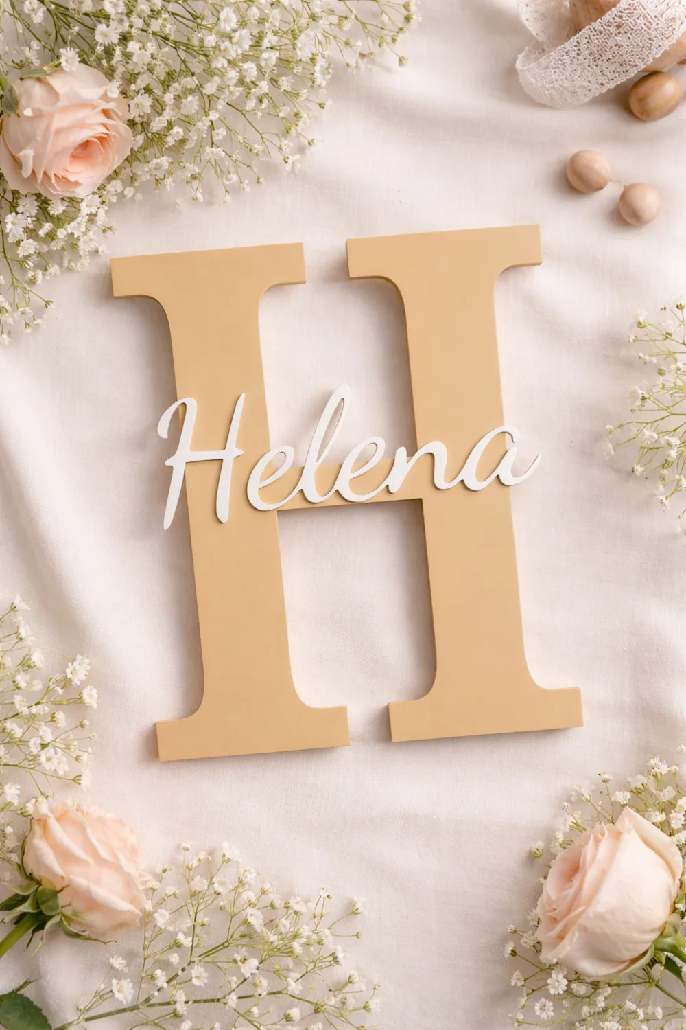 Helena_Nameplate for Baptism, Birth or Birthday - Free 3D Print Model ...