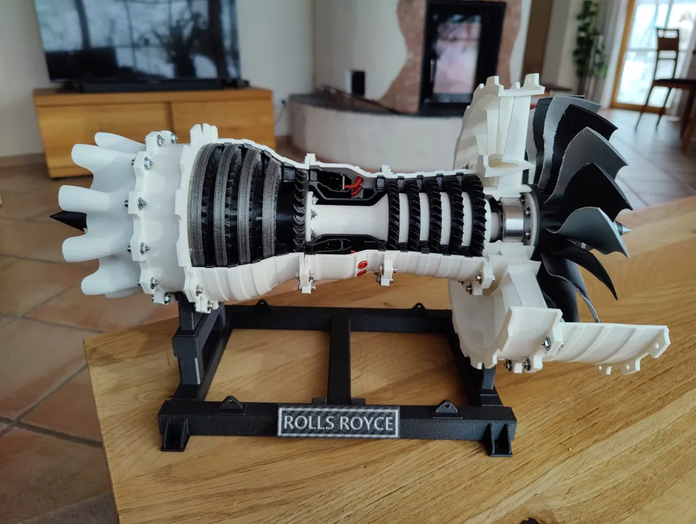 Rolls Royce sign for Jet Engine Stand Nameplate Plaque by Minus97 ...