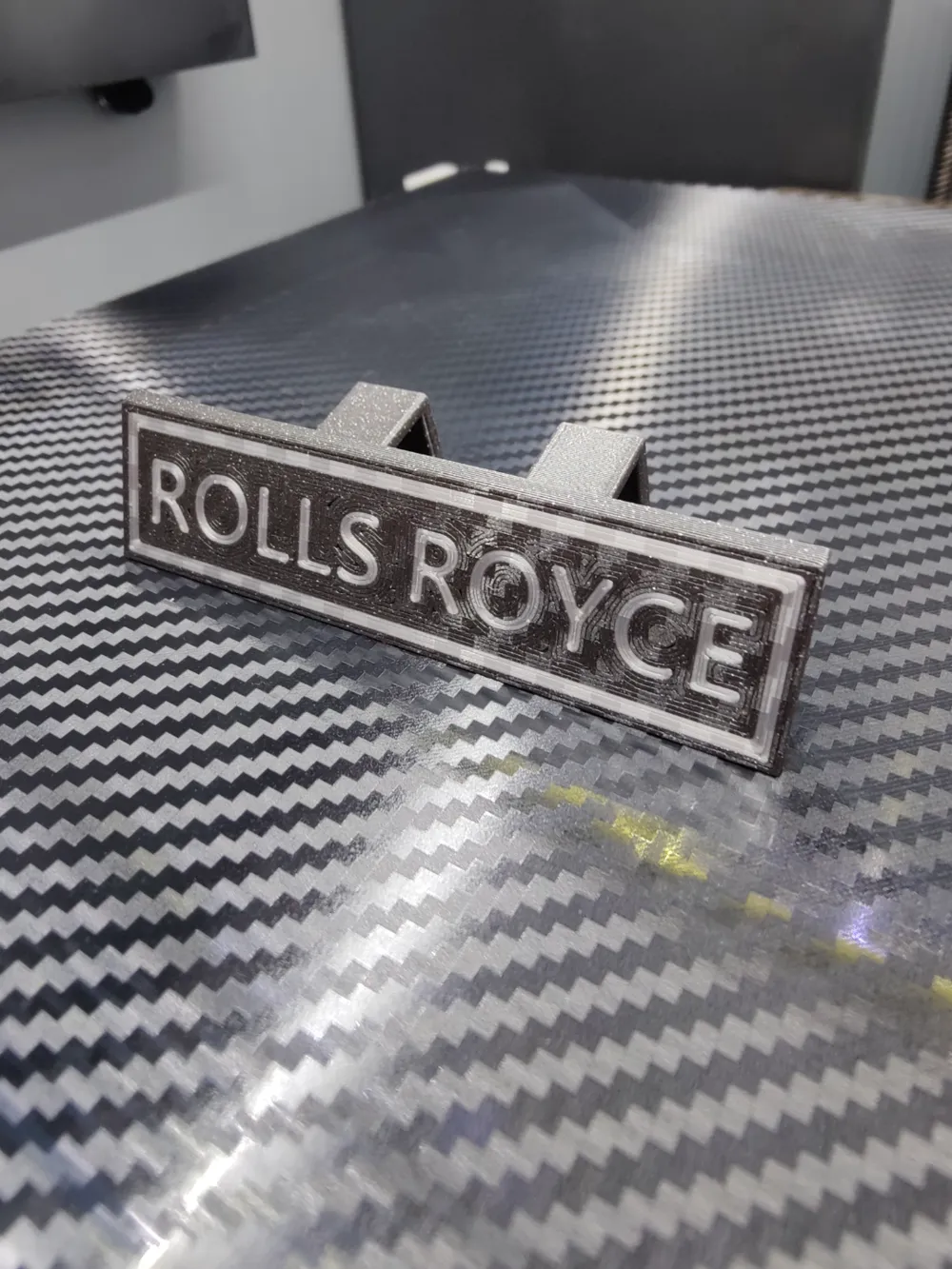 Rolls Royce sign for Jet Engine Stand Nameplate Plaque by Minus97 ...