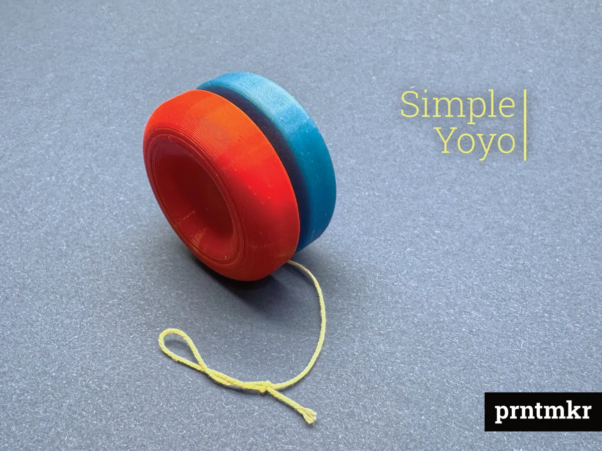 Simple Yoyo! - Free 3D Print Model - MakerWorld