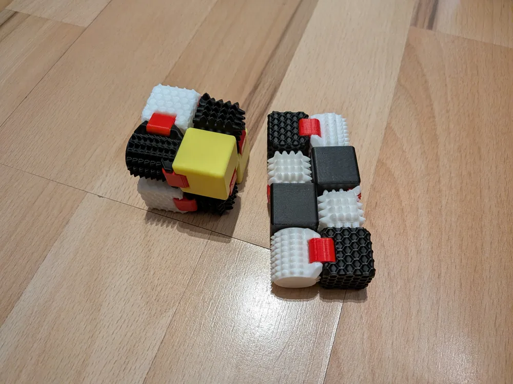 Infinity Cube Fusion - print-in-place - Free 3D Print Model - MakerWorld