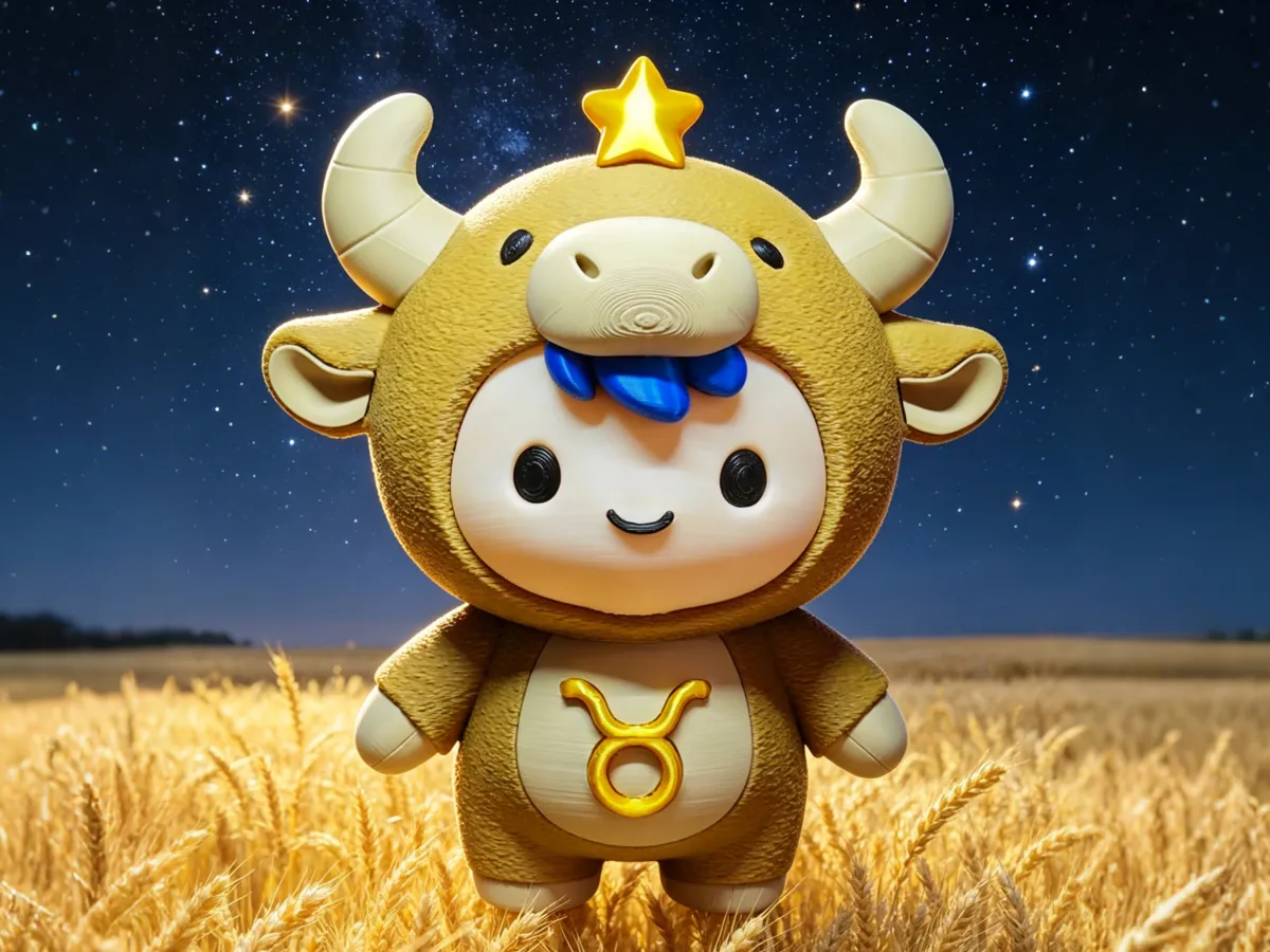 Taurus Taurus Taurus symbol twelve zodiac signs mystery box doll figure ...
