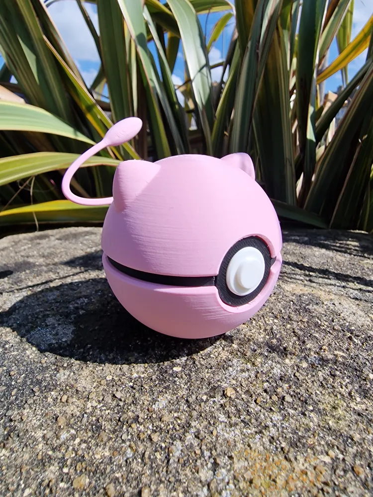 Mew Pokeball by Poke Prints MakerWorld: Download Free 3D Models