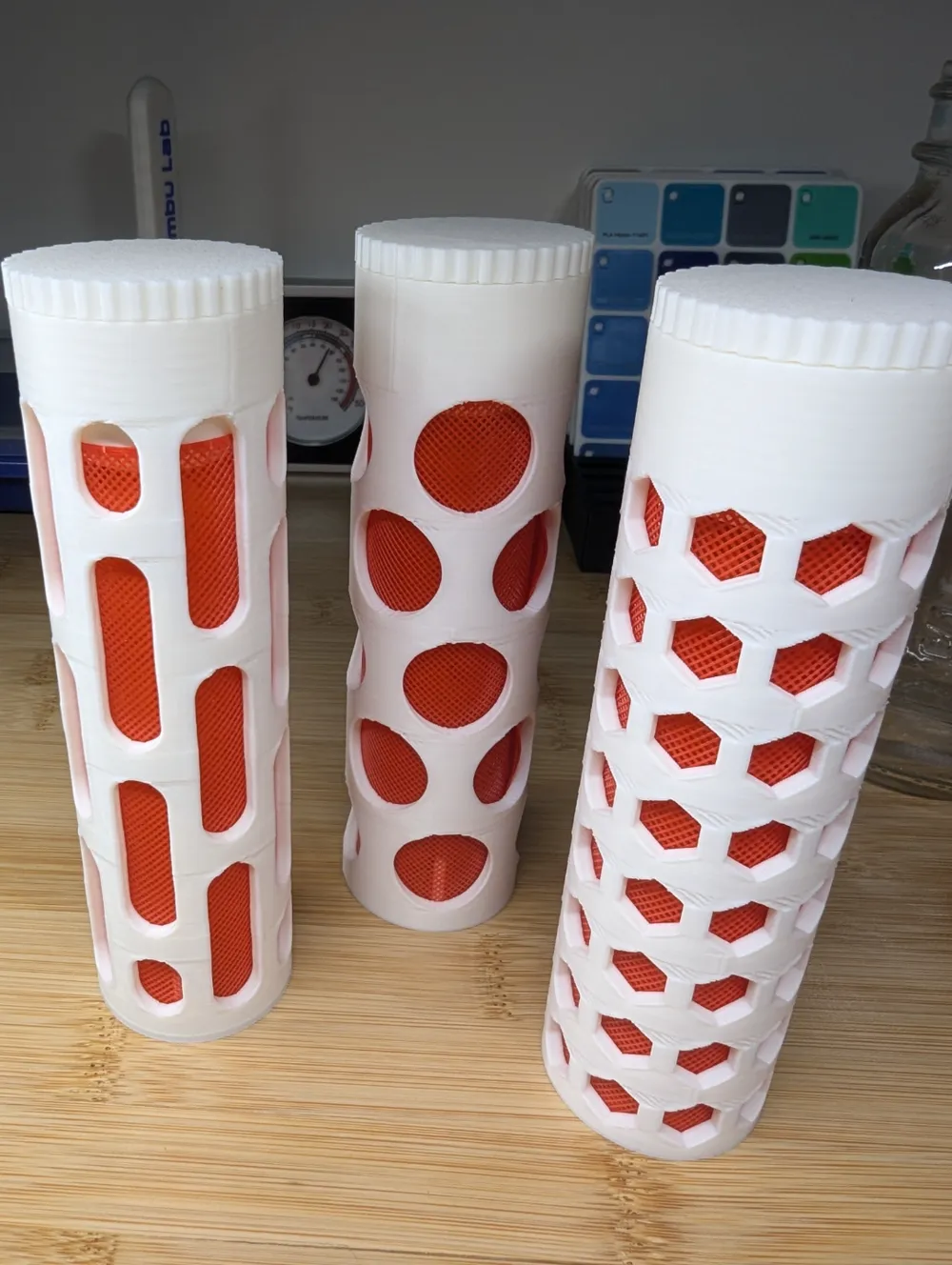 Mesh Desiccant Container Trio | Cylinder by aop - MakerWorld