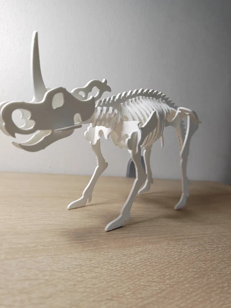 Styracosaurus Kit Card - Free 3D Print Model - MakerWorld