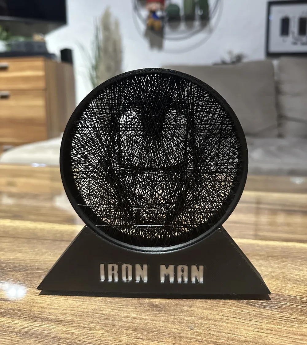 IRON MAN STRING-ART / MARVEL / DECORATION by Sektor 7 Studios ...