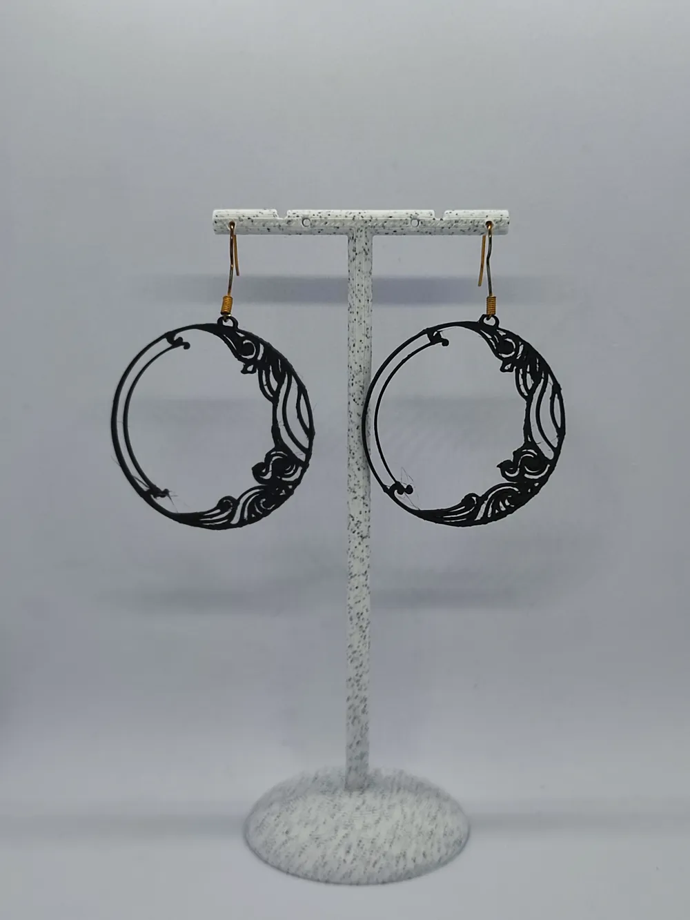 Tide Dance Earrings - Free 3D Print Model - MakerWorld
