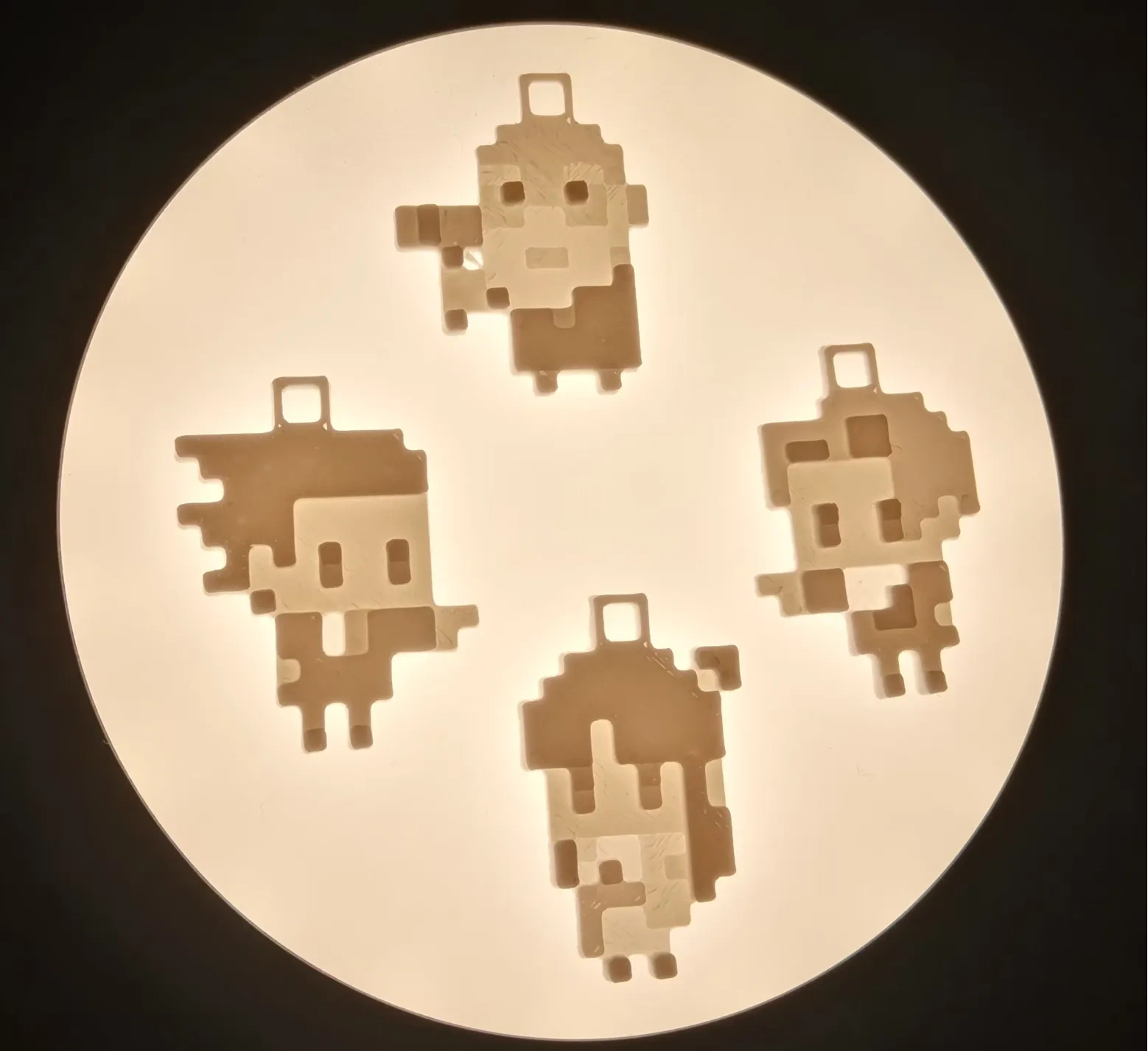 Ace Attorney Relief Pixel Characters (Keychain) by AirshipAdvance ...