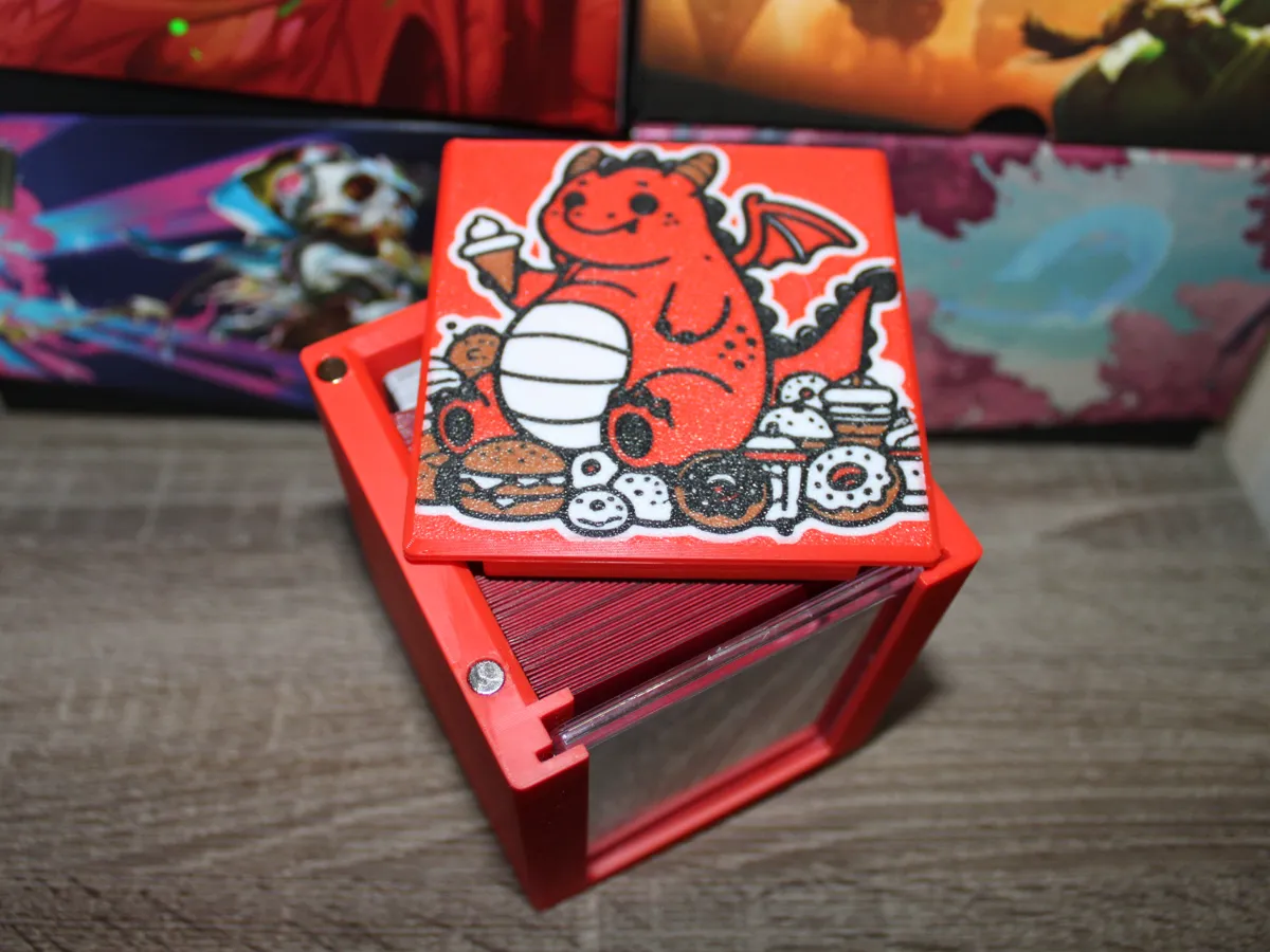 MTG EDH Commander Showcase Deck Box - Themberchaud - Free 3D Print ...
